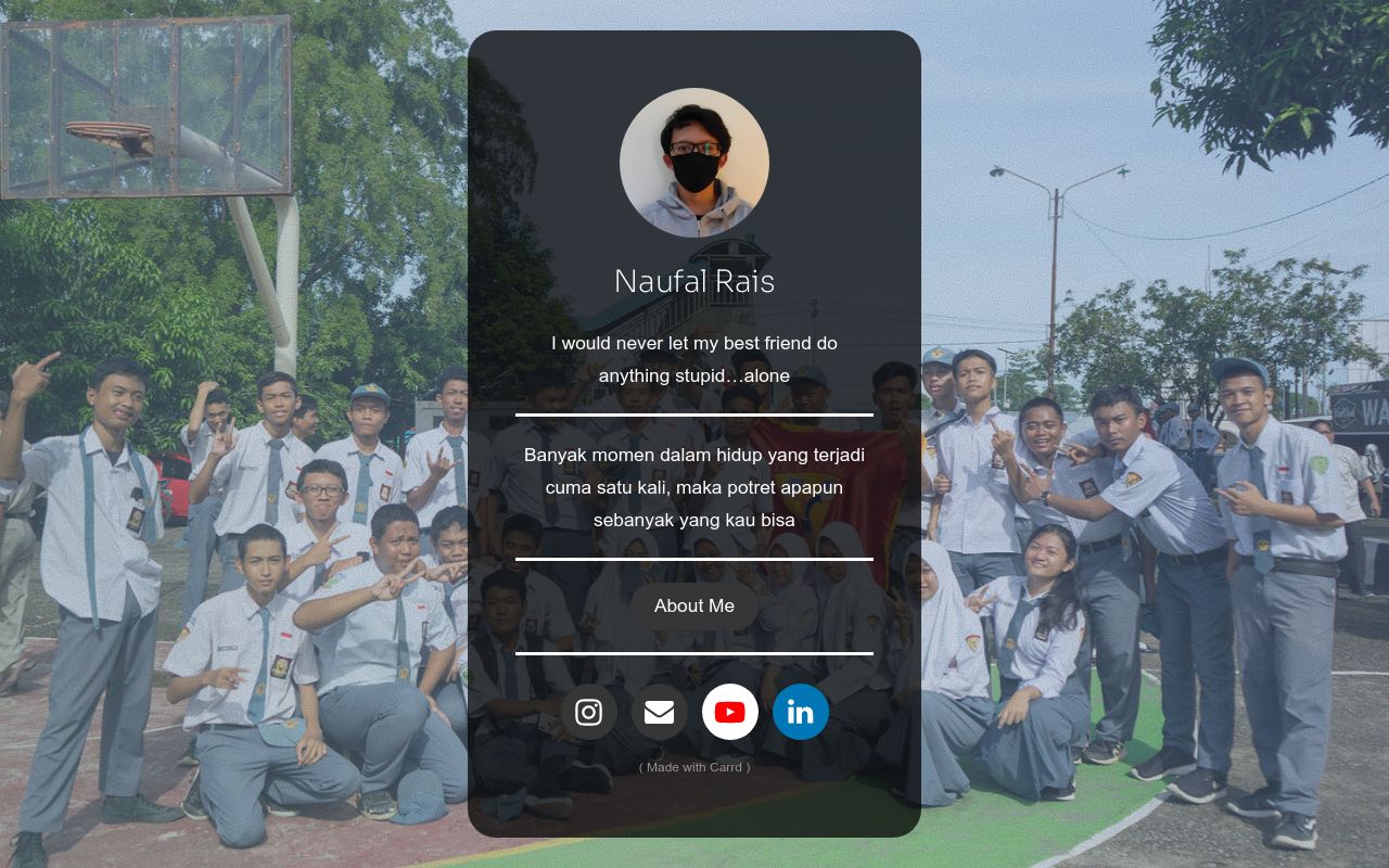 Naufal Rais Card